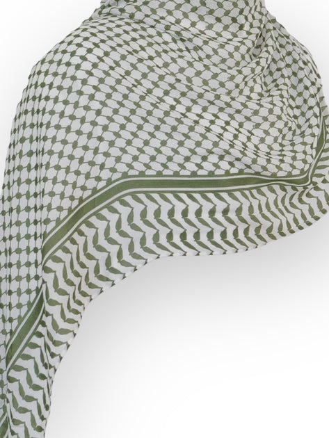 KUFFIYE CHIFFON HIJAB – Ghlam